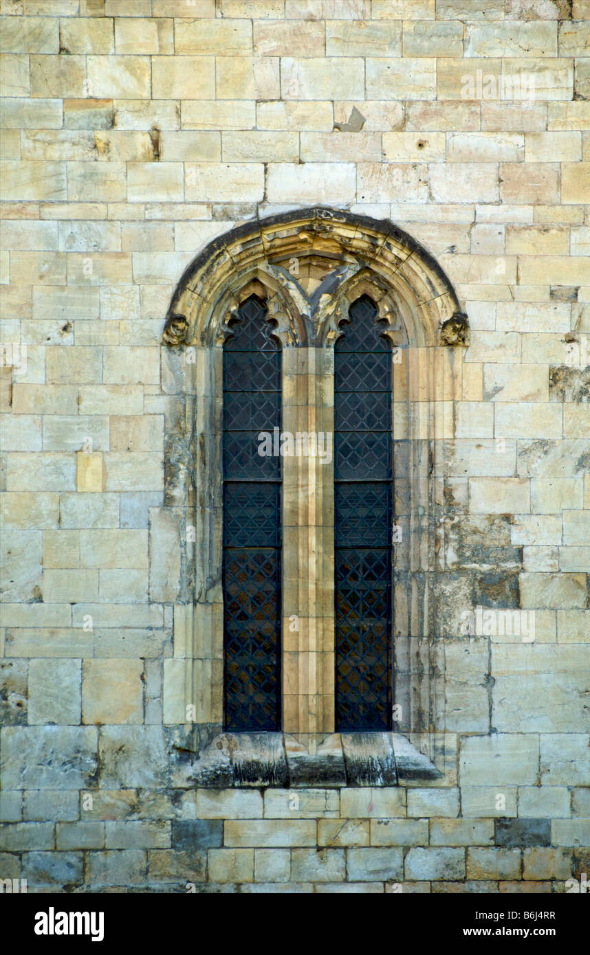 York Minster window detail Stock Photo - Alamy