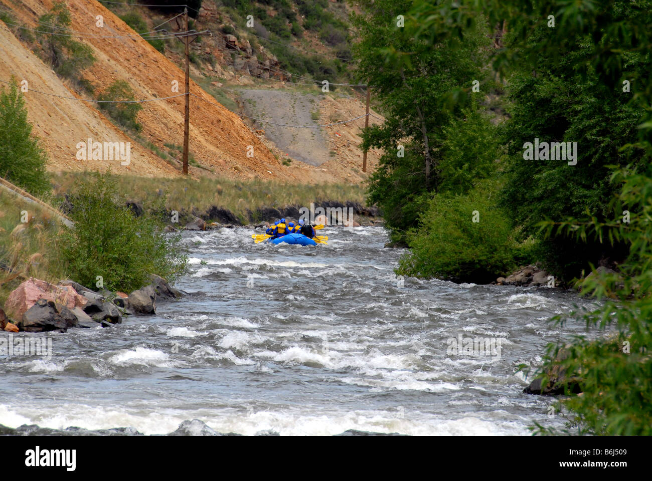 Whitewater rafting colorado river hi-res stock photography and images ...