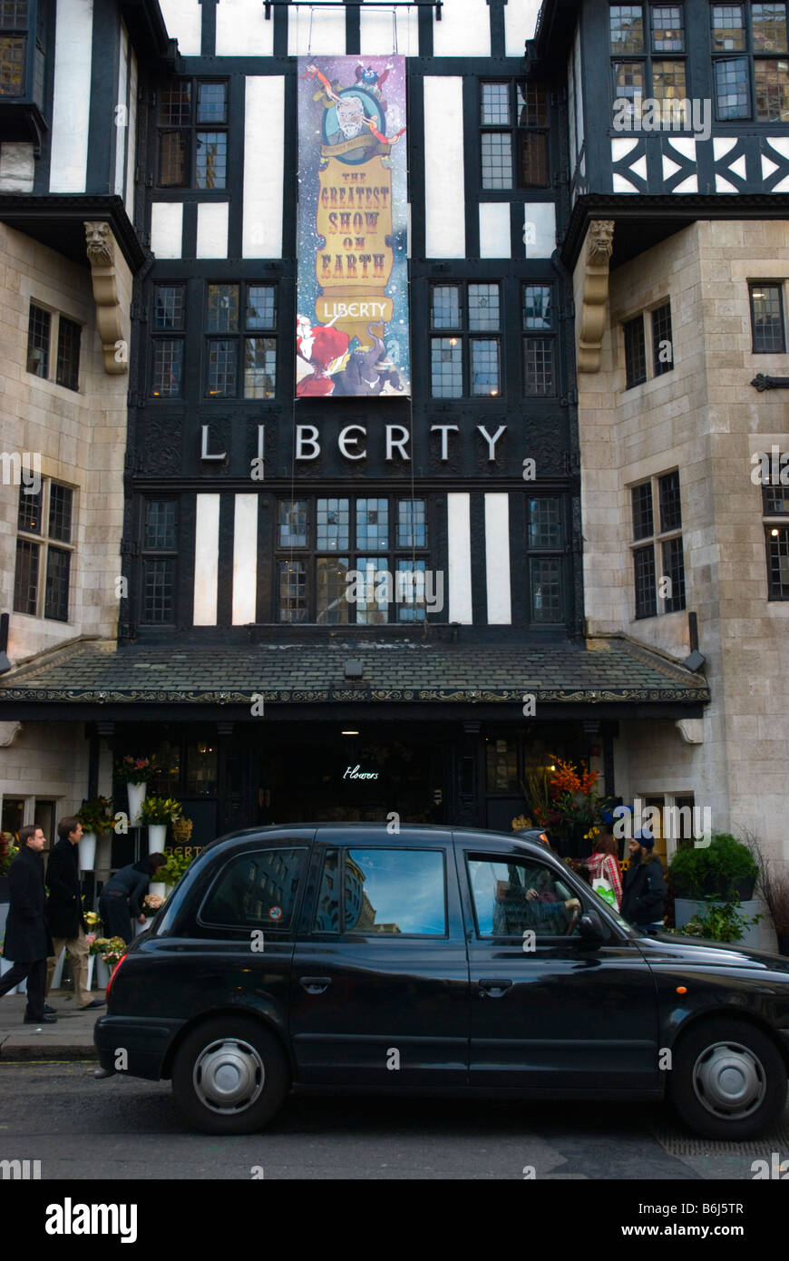 Liberty london store front hi-res stock photography and images - Alamy