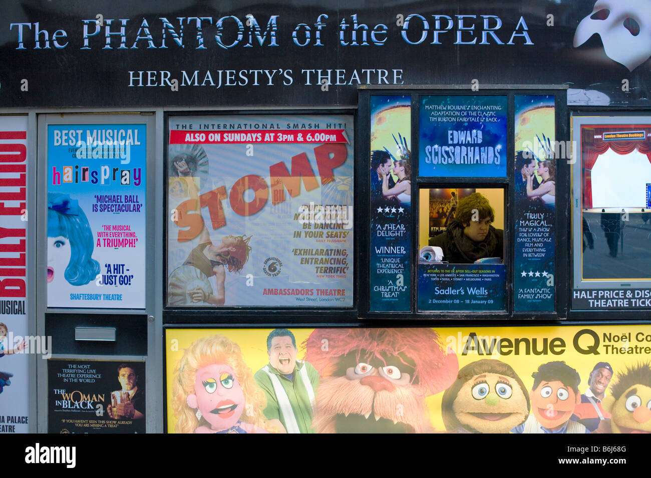 Ticket Office And Poster High Resolution Stock Photography and Images ...