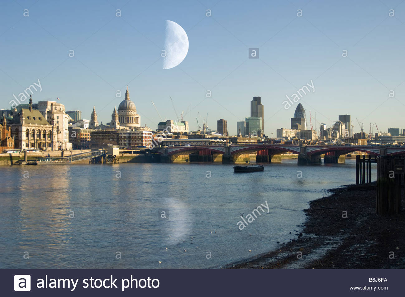 Daylight Moon High Resolution Stock Photography and Images - Alamy