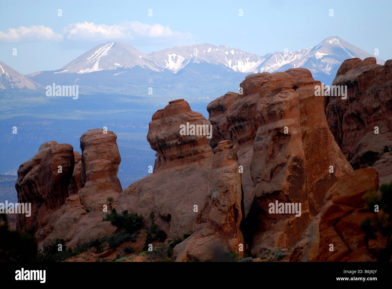 Devil's Trail Arches National Stock Photo - Alamy