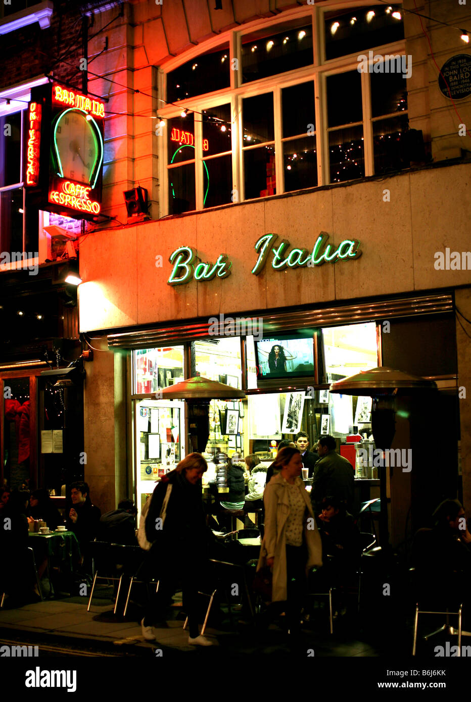 Bar italia soho hi-res stock photography and images - Alamy