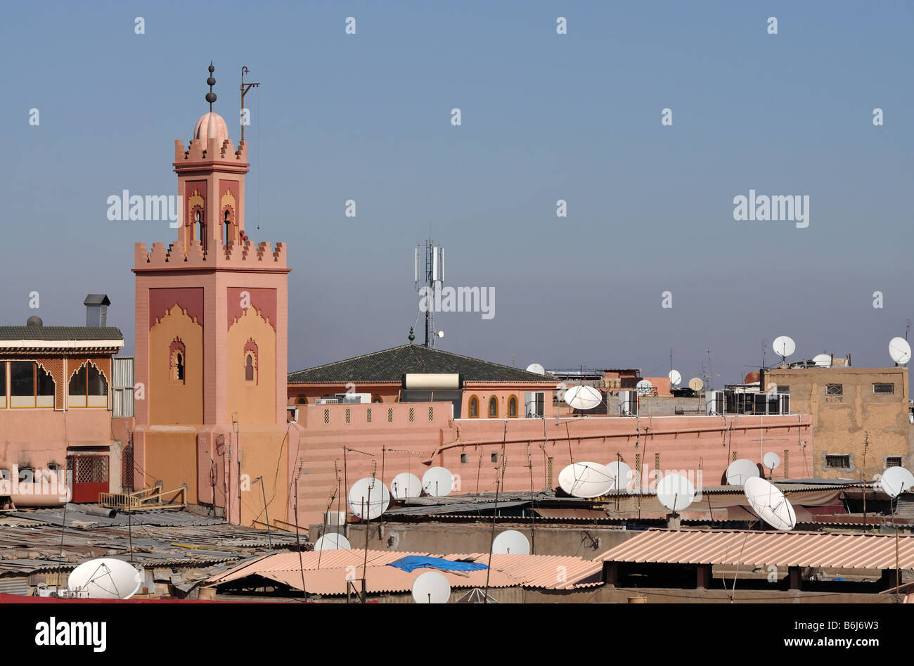 Mosque in Marrakech, Morocco Stock Photo - Alamy