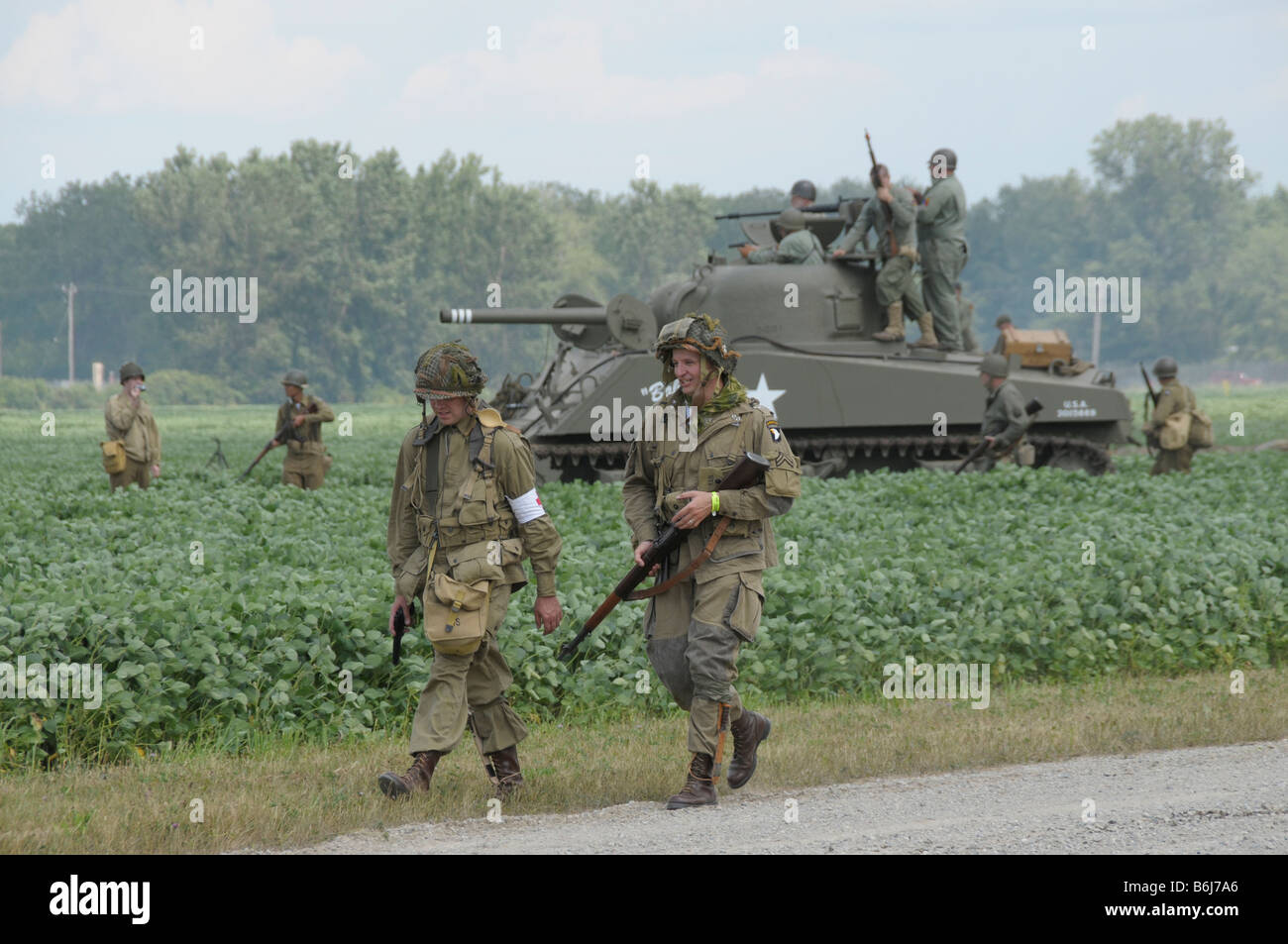 World war ii reenactment hi-res stock photography and images - Alamy
