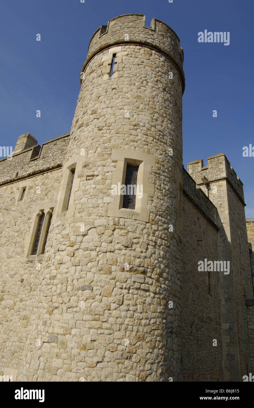 Turret at the Tower of London England Stock Photo - Alamy