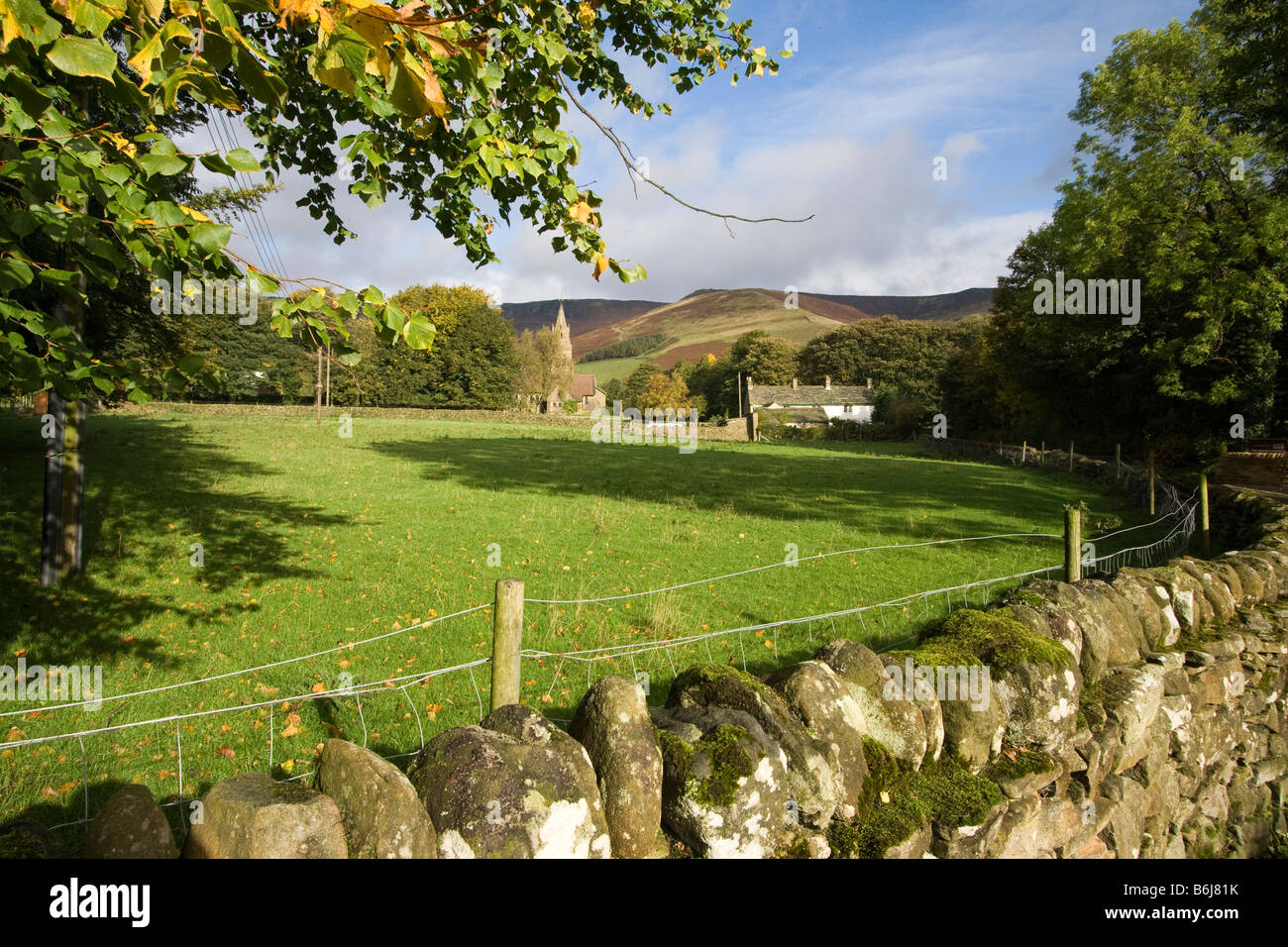 Edale vilage peak district hi-res stock photography and images - Alamy