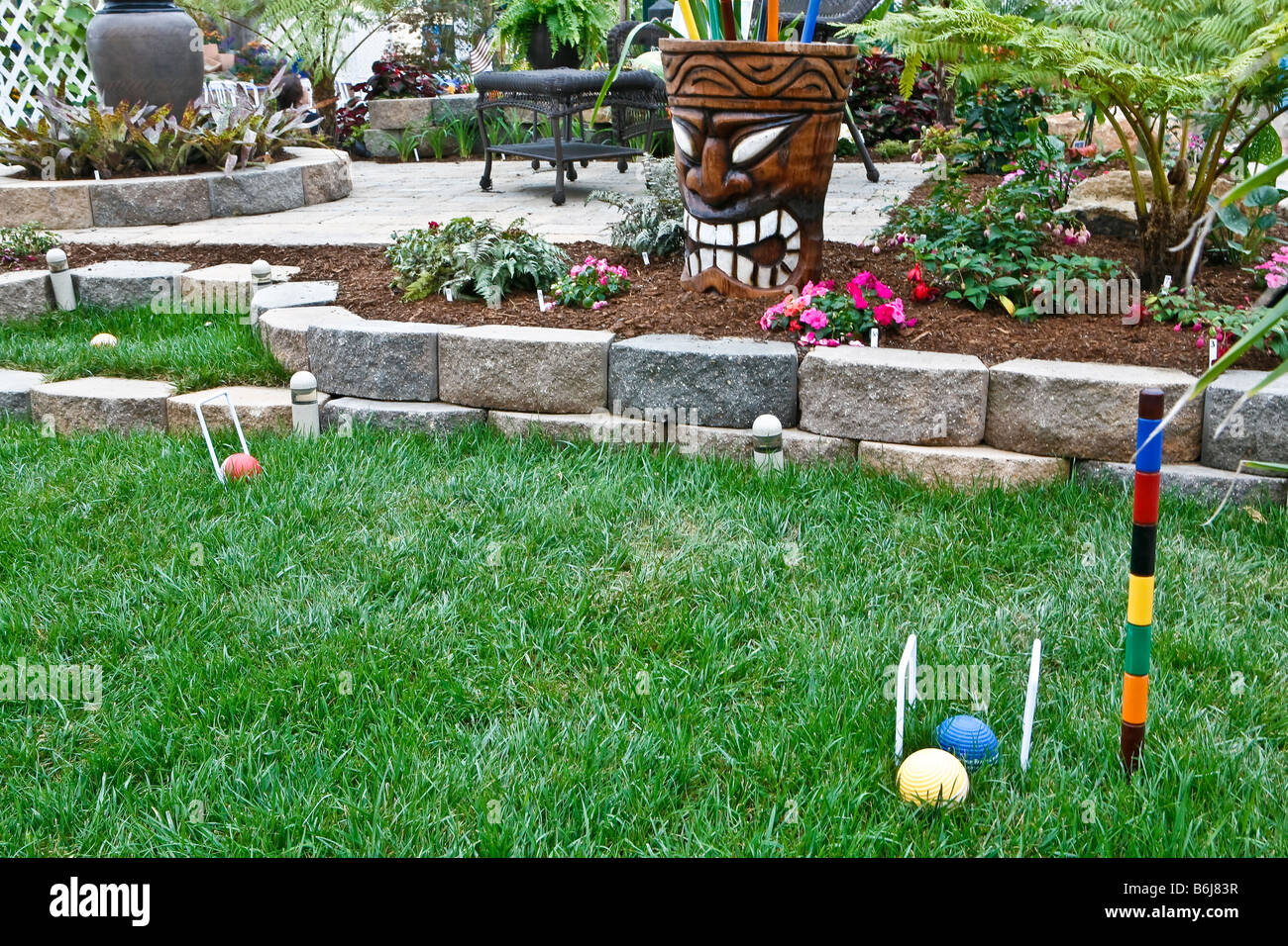 Croquet bat hi-res stock photography and images - Alamy