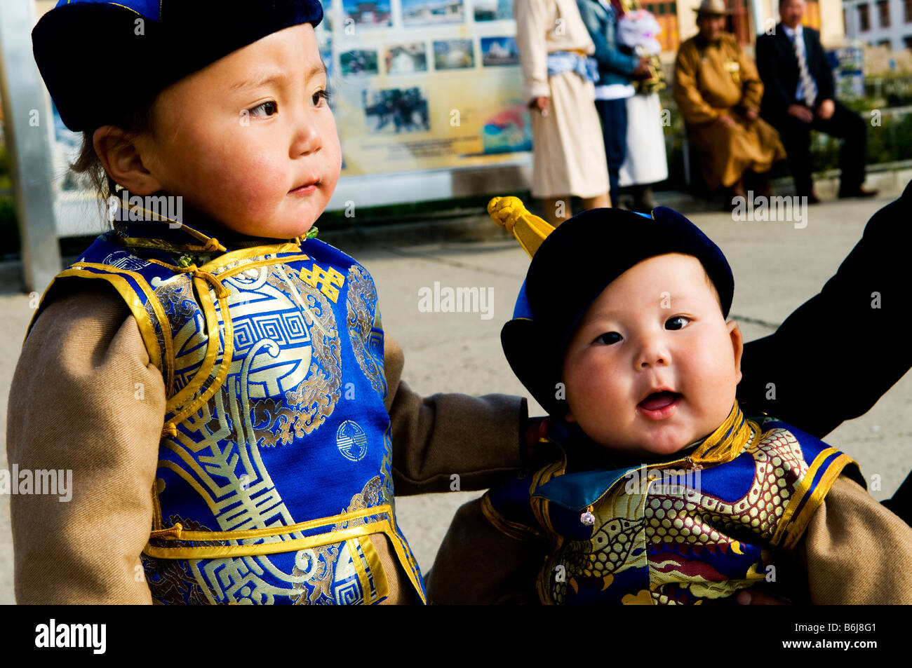 Mongolia boy portrait hi-res stock photography and images - Alamy
