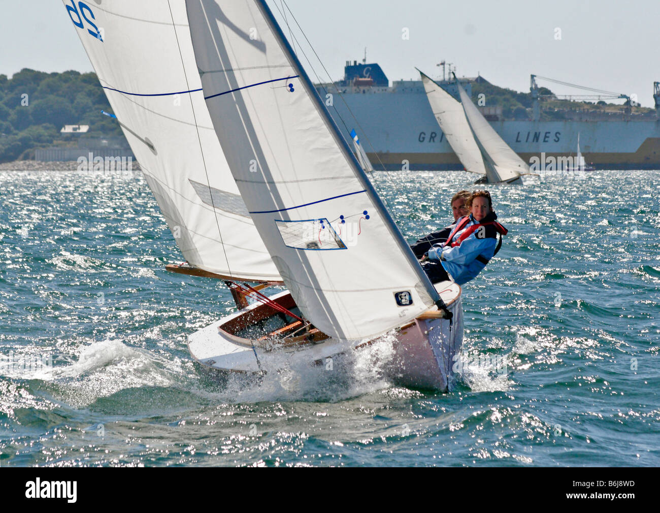 Classic SMOD Dinghy Stock Photo - Alamy