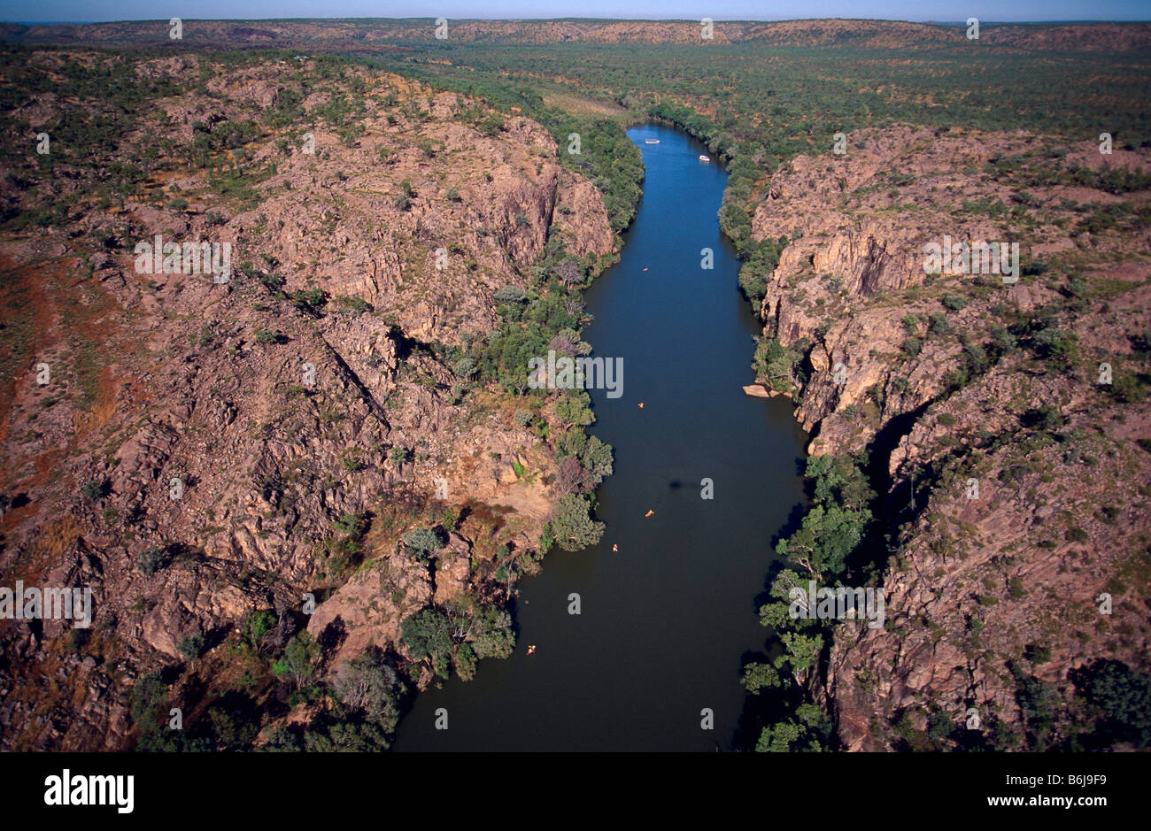 Aerial, “Katherine Gorge” Australia Stock Photo - Alamy