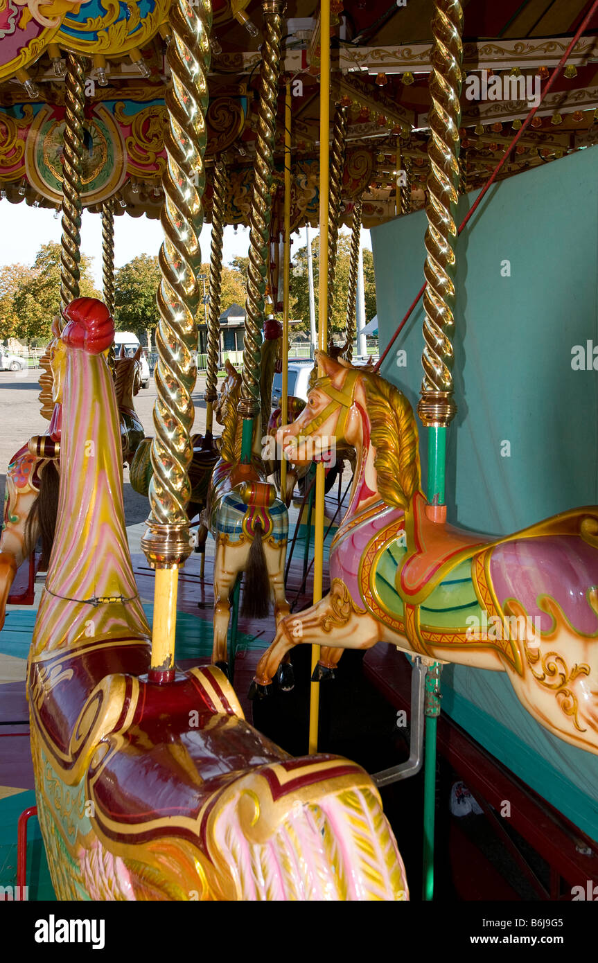 views of fairground rides Stock Photo - Alamy