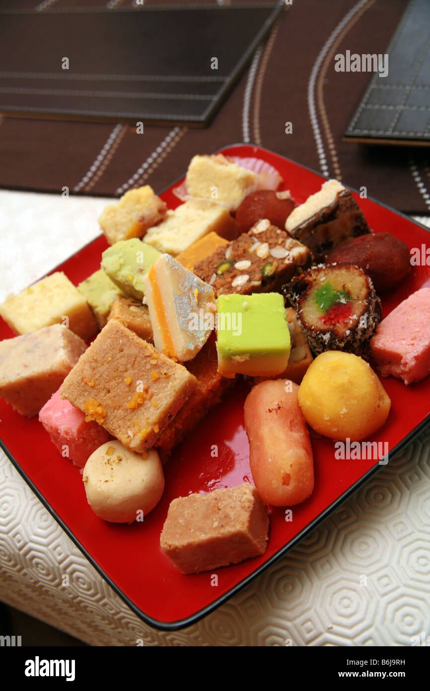 Traditional sweets at an Islamic wedding Stock Photo - Alamy