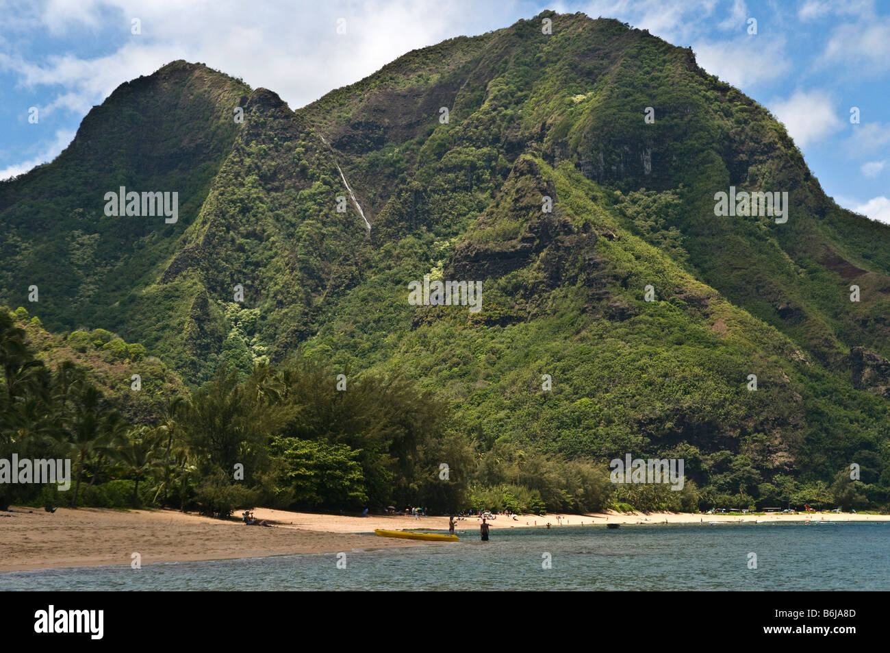 Tunnels (Makua) Beach, Haena, Kauai, Hawaii Stock Photo - Alamy