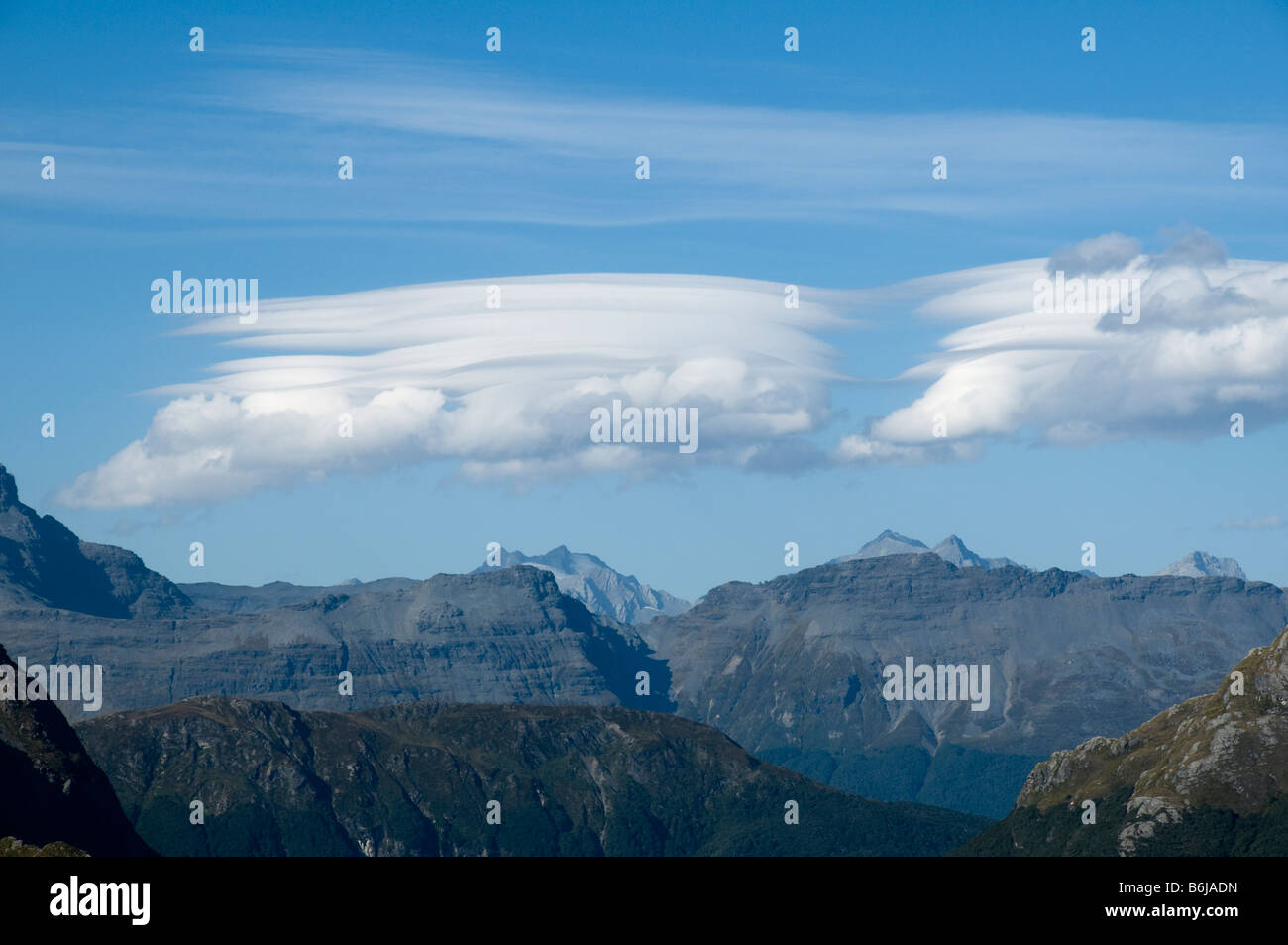 Lenticular Cloud Over Mountains High Resolution Stock Photography and ...