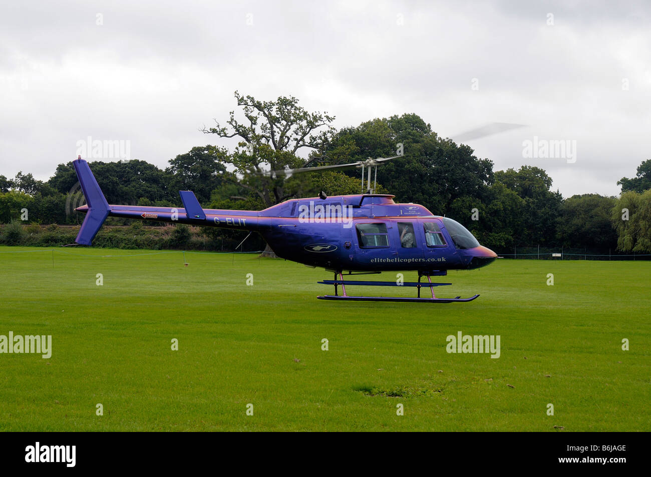 Bell 206l Helicopter High Resolution Stock Photography and Images - Alamy
