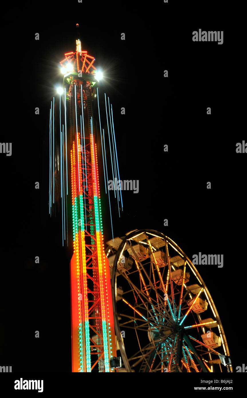 Carnival lights hi-res stock photography and images - Alamy