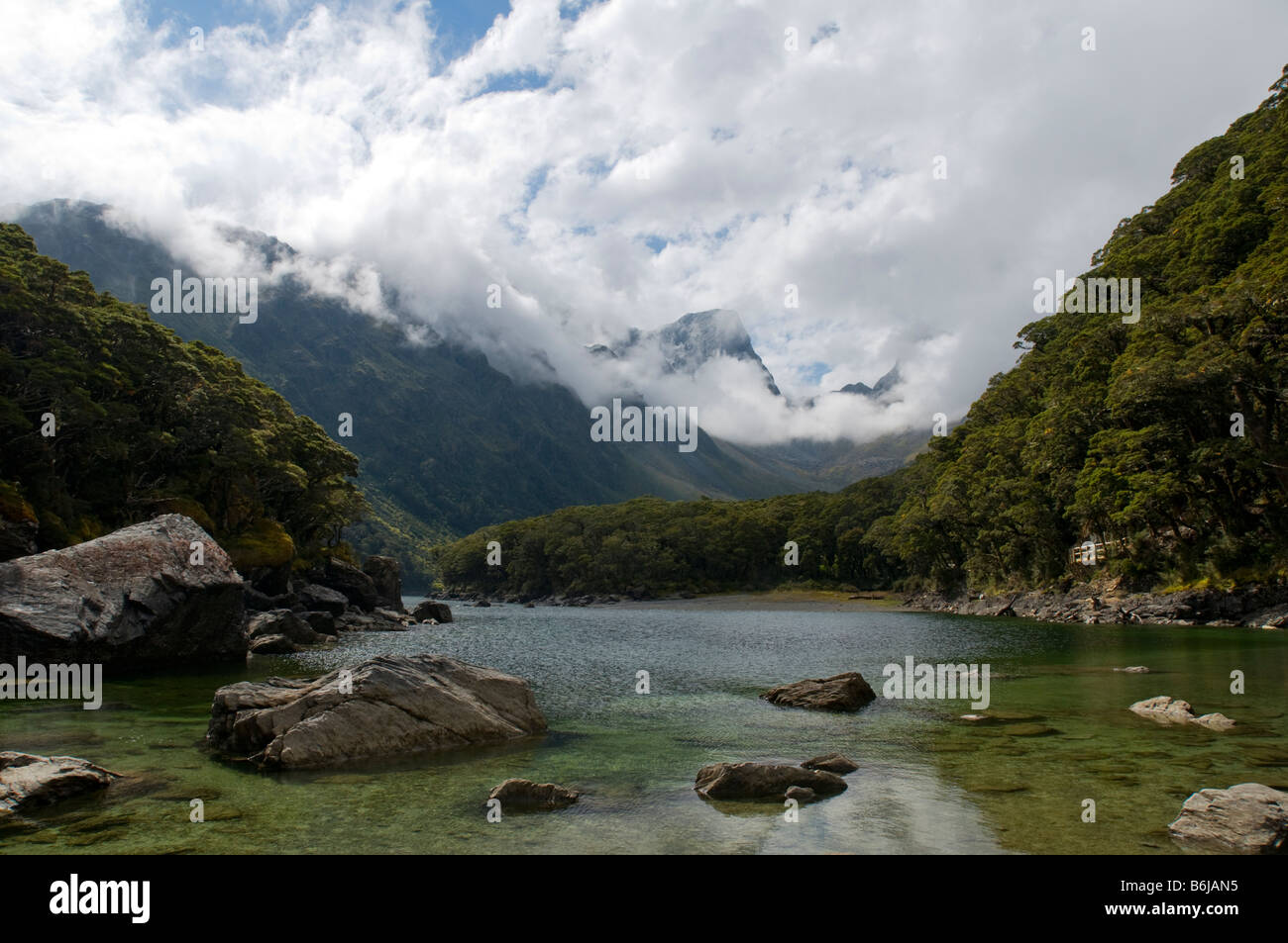 Lake Mackenzie and the Emily Pass, Routeburn Track, Mount Aspiring ...