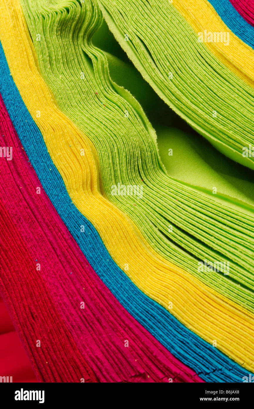 Stocks of a fabric are necessary for manufacture of a garment factory ...