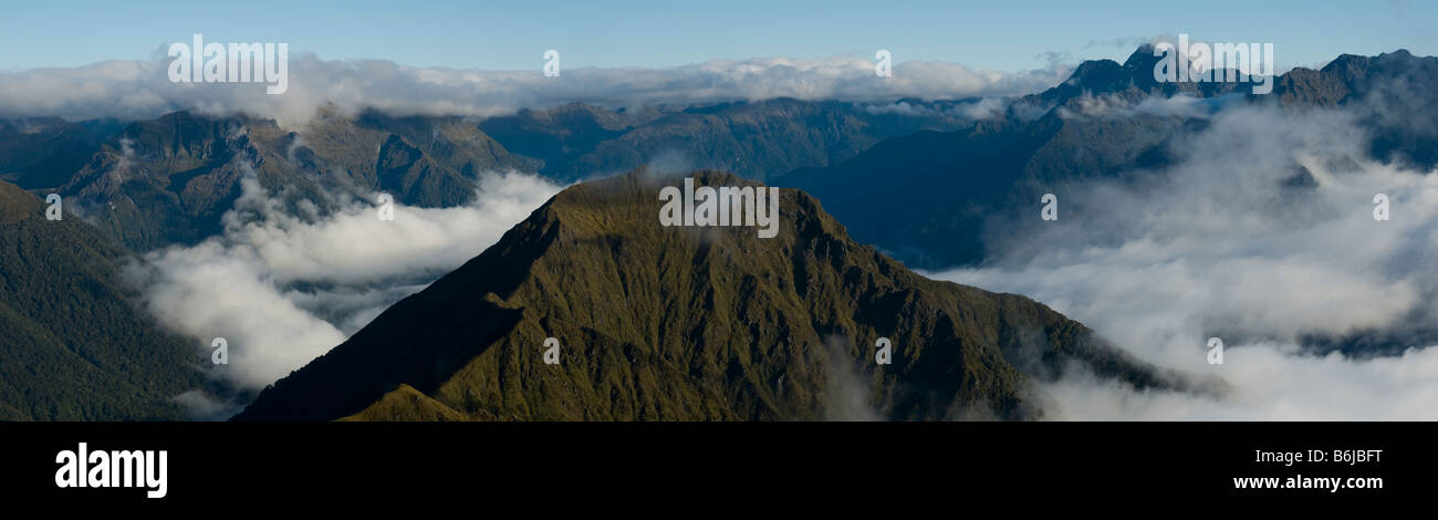 Forward Peak and the Murchison Mountains, from the Kepler Track, South ...