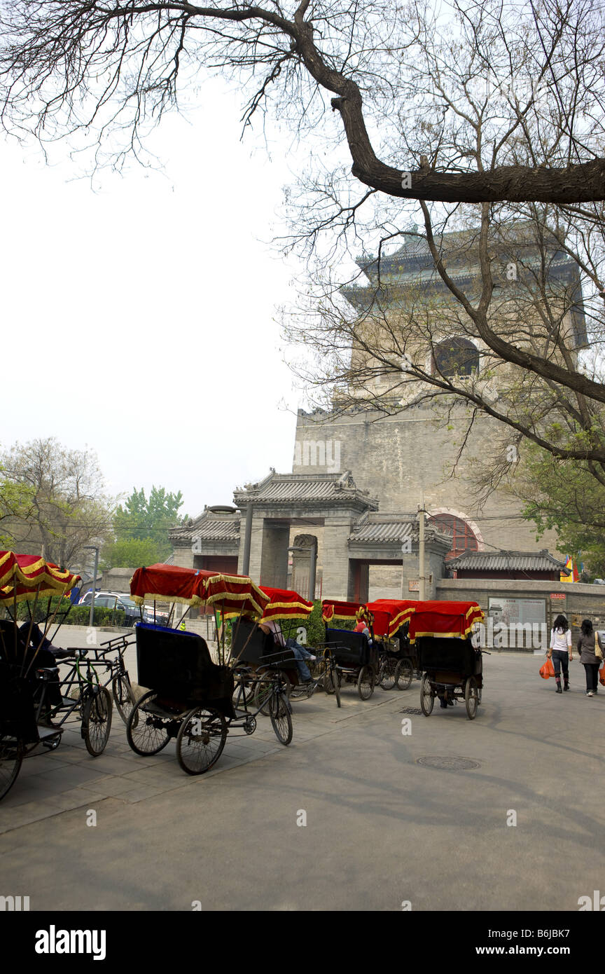 Chinese rickshaws hi-res stock photography and images - Alamy