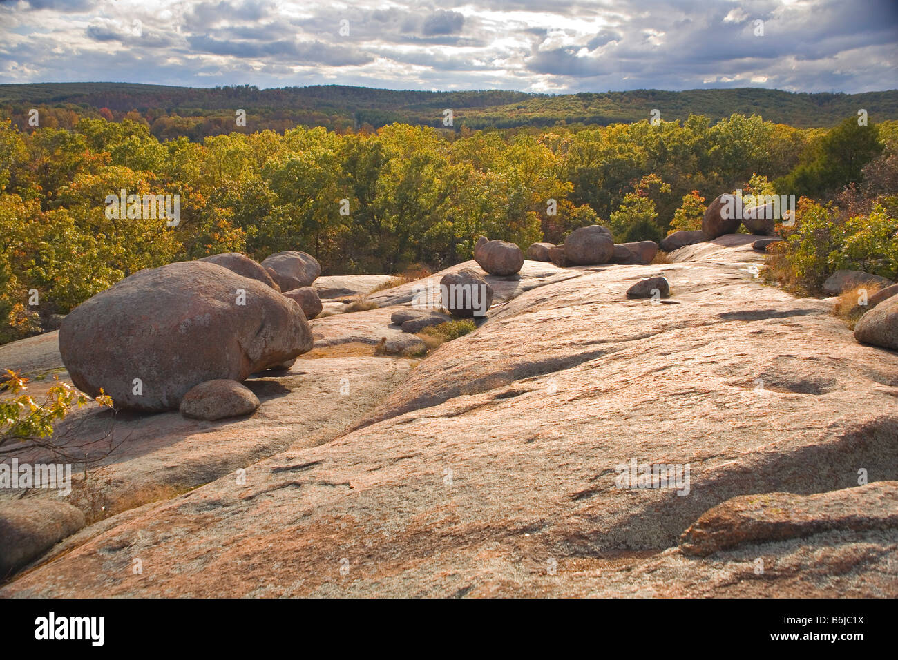 Elephant Rocks State Park in Missouri Stock Photo - Alamy