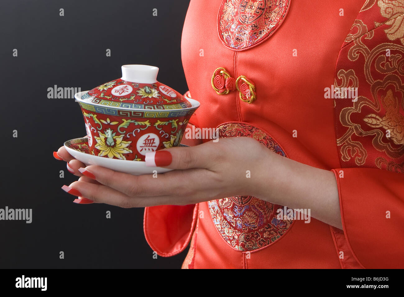 Close up of a tea cup Stock Photo - Alamy