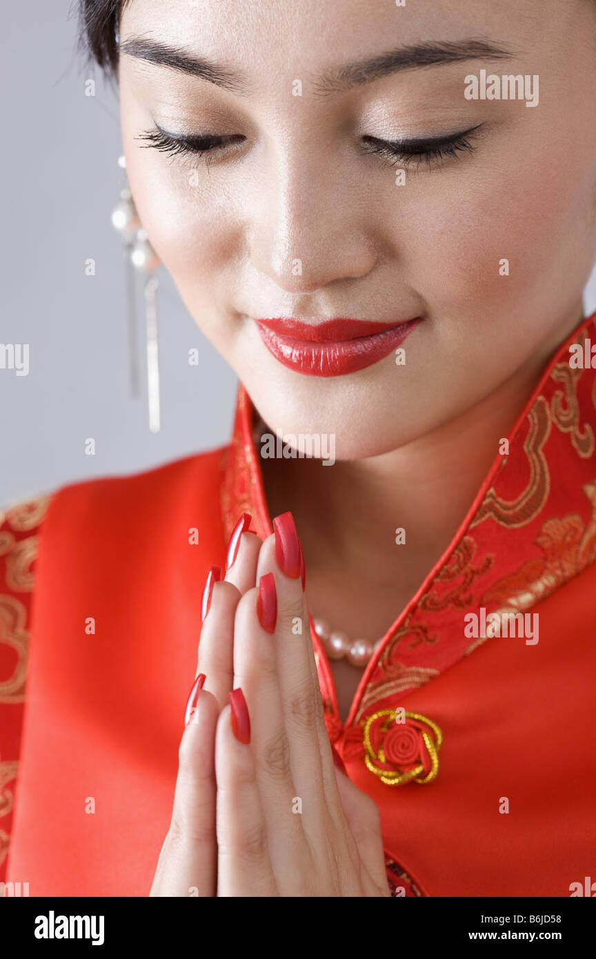 Cheongsam style hi-res stock photography and images - Alamy