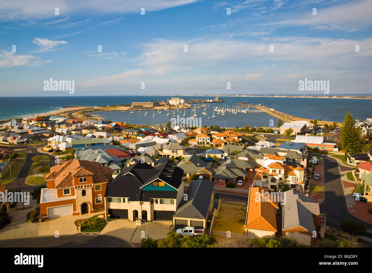 Scenic view bunbury city skyline hi-res stock photography and images ...