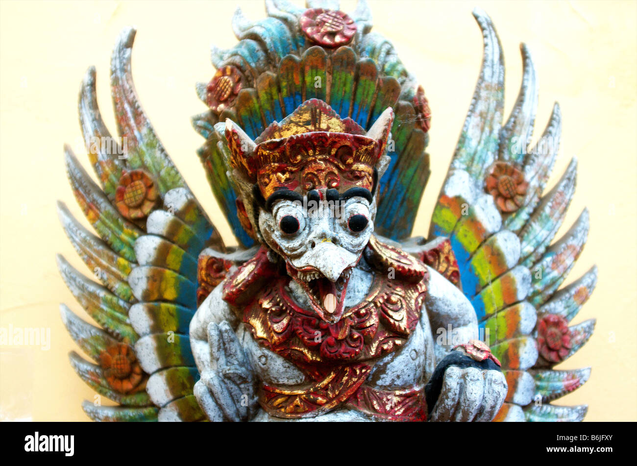 A statue of Garoeda, an indian God Stock Photo - Alamy