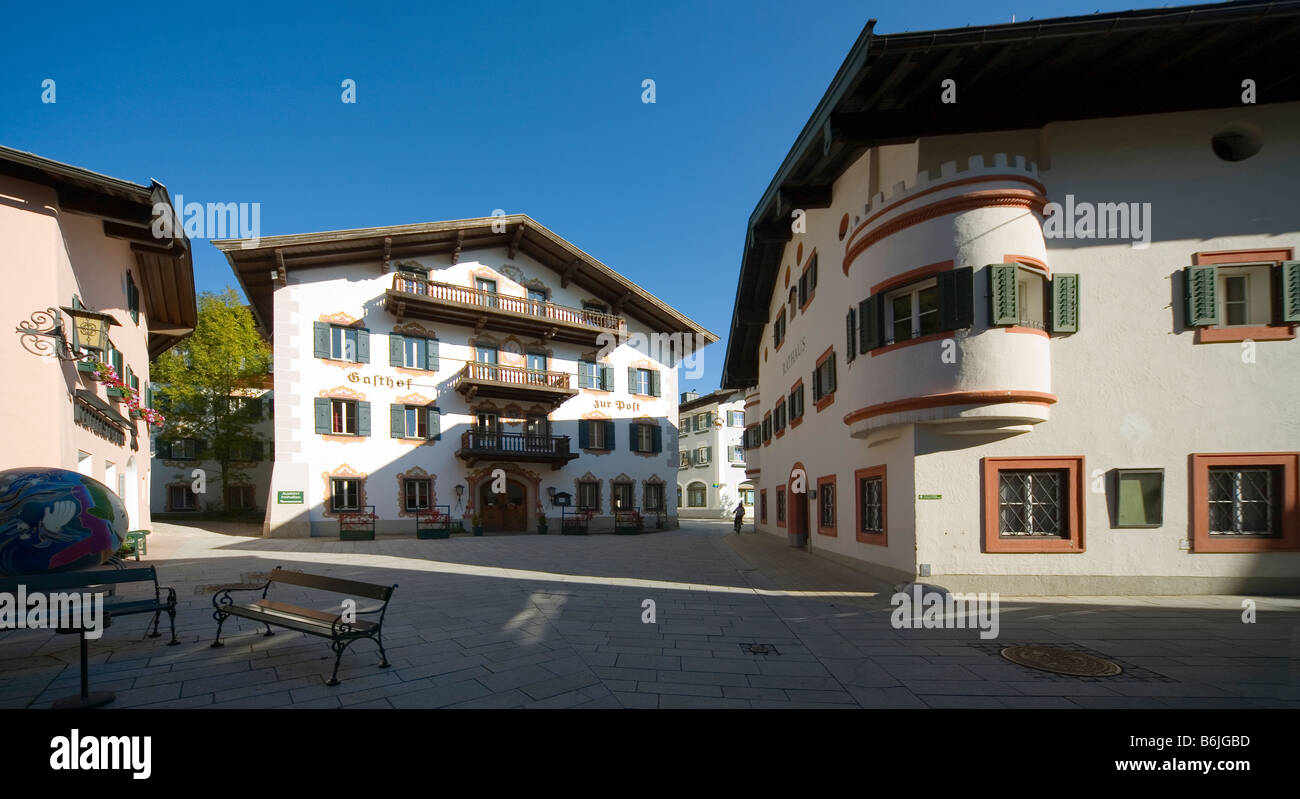 Lofer village Austria Stock Photo - Alamy