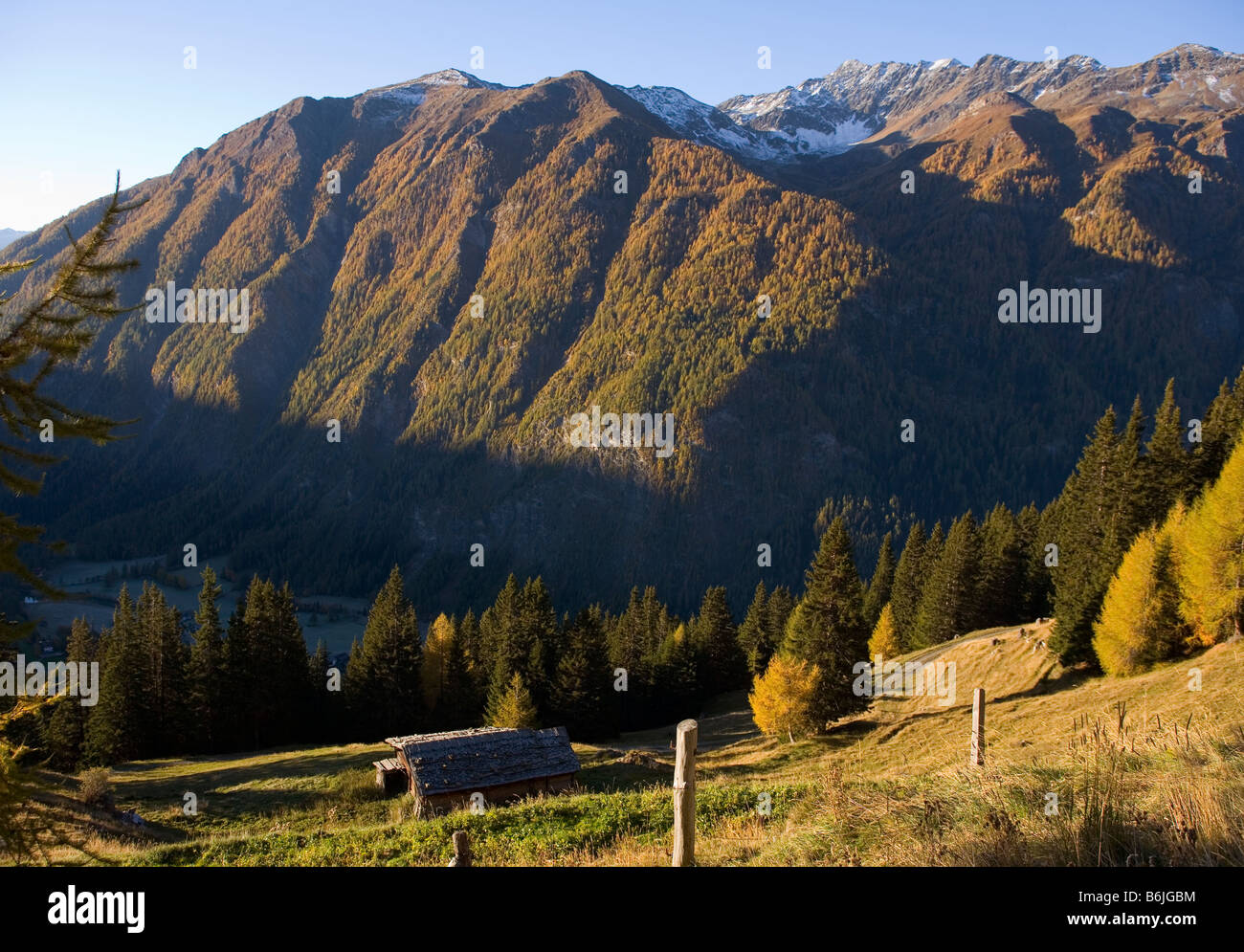 High Alps at fall Austria Stock Photo - Alamy