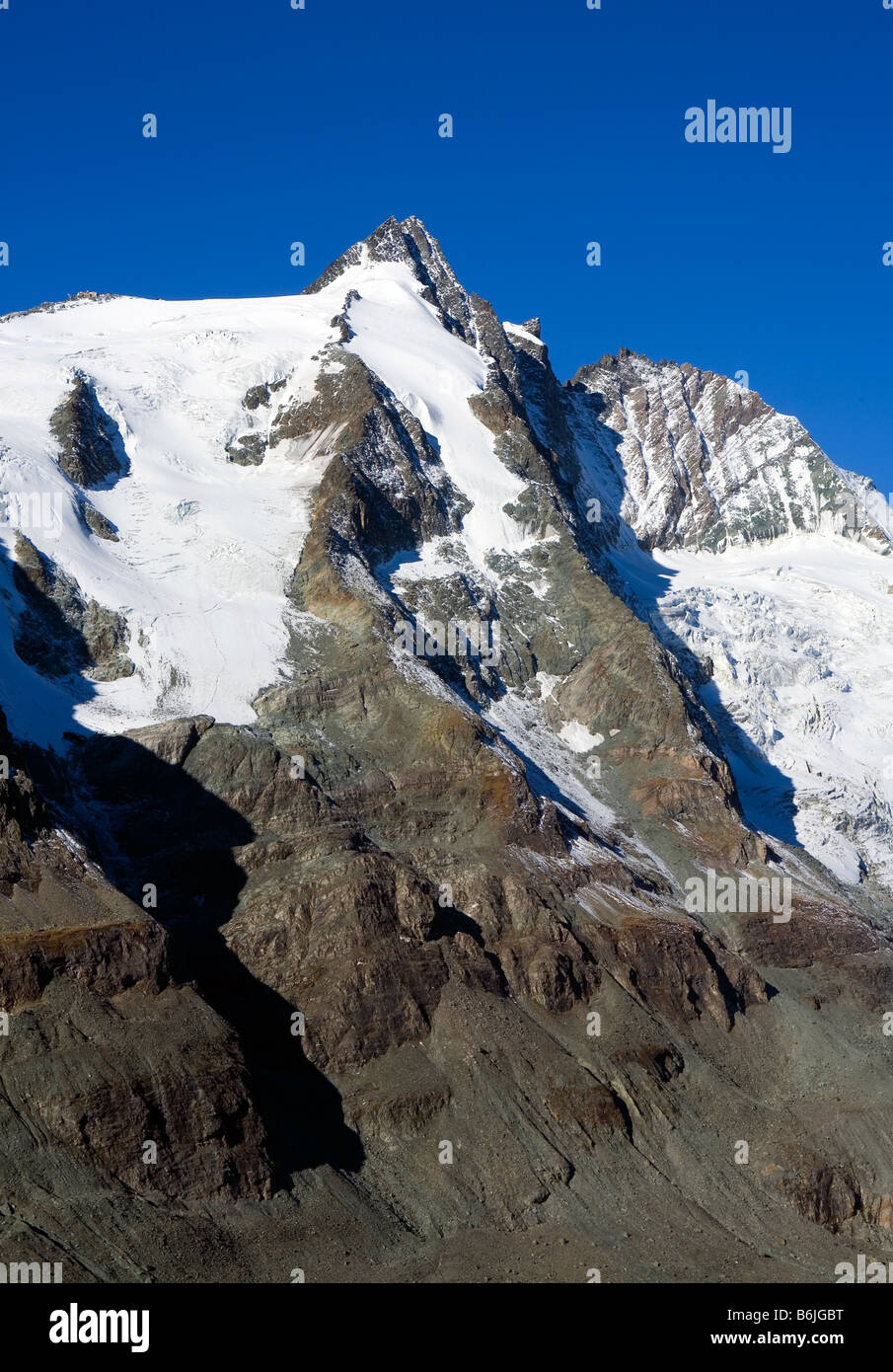 Grossglockner highest summit in Austria Stock Photo - Alamy