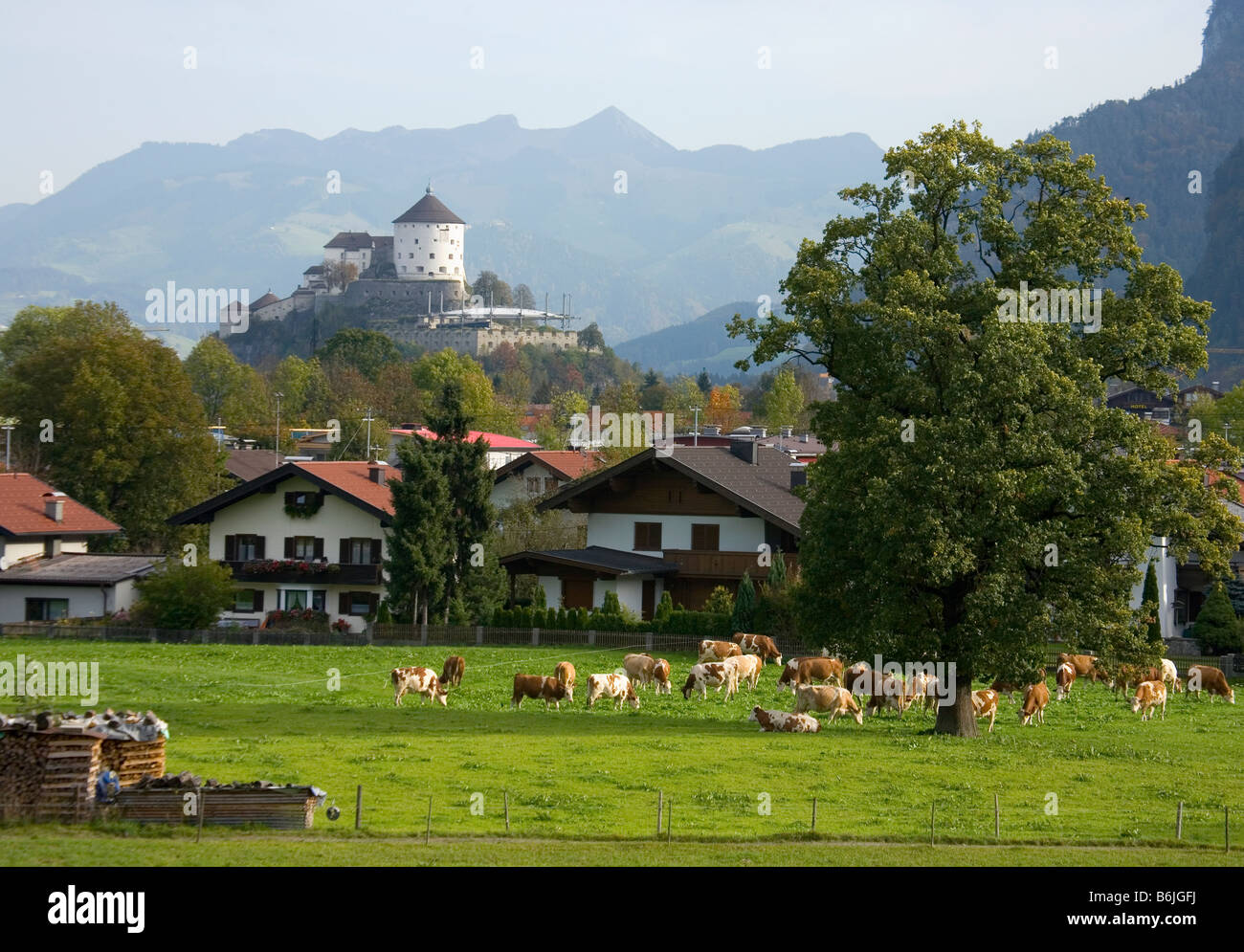 Kufstein castle Austria Stock Photo - Alamy
