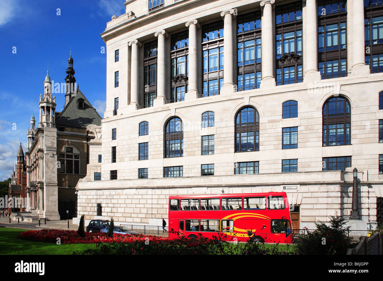 Unilever Office building Embankment City of London England Stock Photo ...