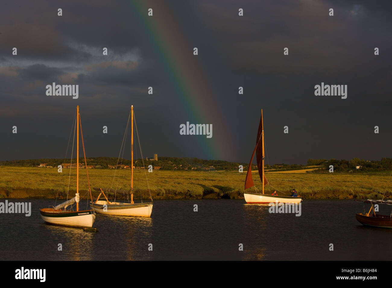 Storm Coming Small Boat High Resolution Stock Photography and Images ...