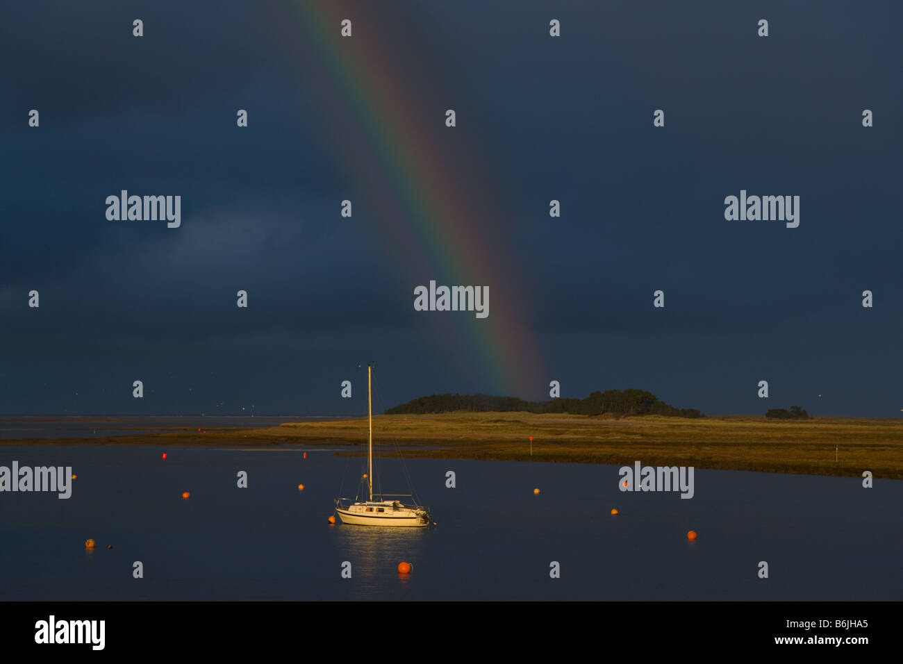 Norfolk rainbow boat hi-res stock photography and images - Alamy