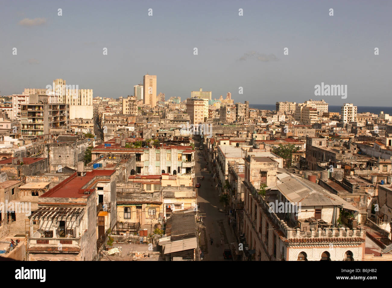 Cuban rooftops, havana skyline, cuba Stock Photo - Alamy