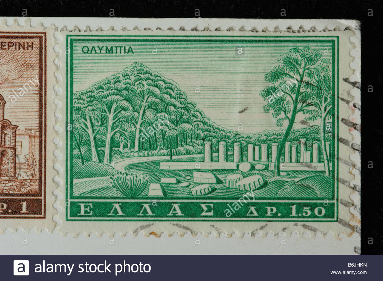 Greek Postage Stamps Stock Photos & Greek Postage Stamps Stock Images ...