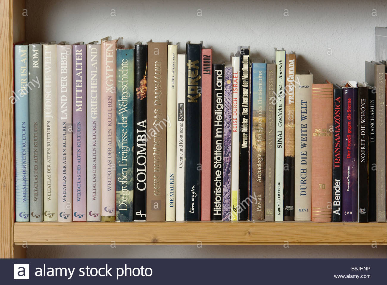 Stack Of Old Books On A Shelf High Resolution Stock Photography and ...