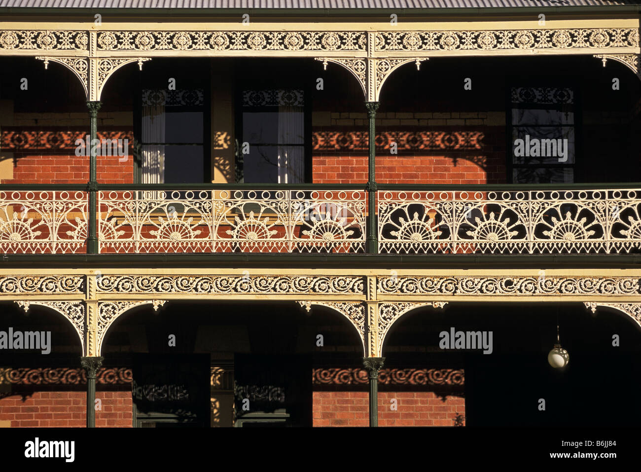 Victorian iron lacework hi-res stock photography and images - Alamy