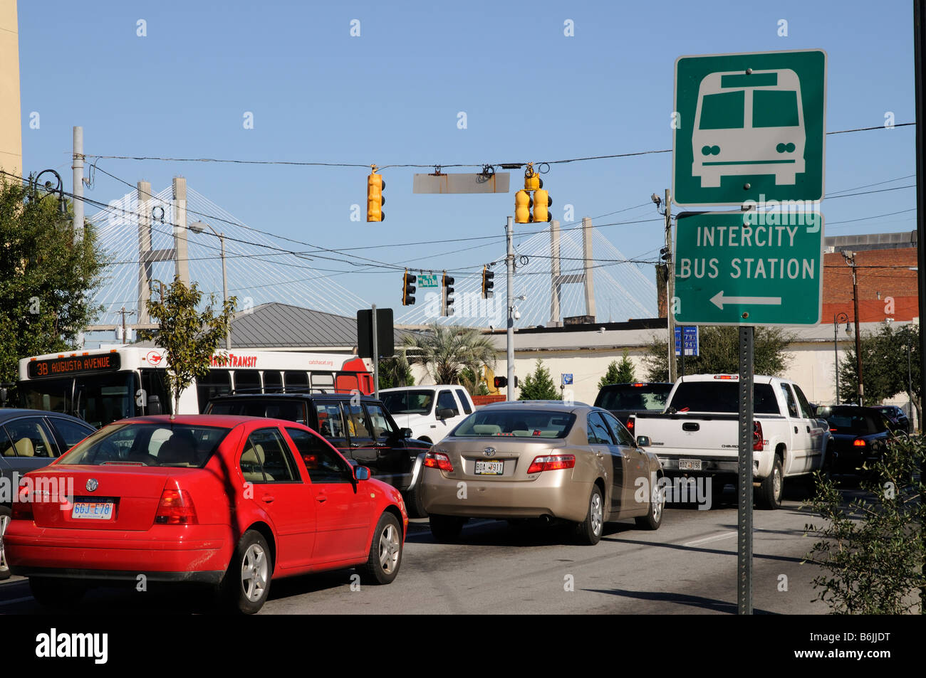 Savannah Ga Traffic Light
