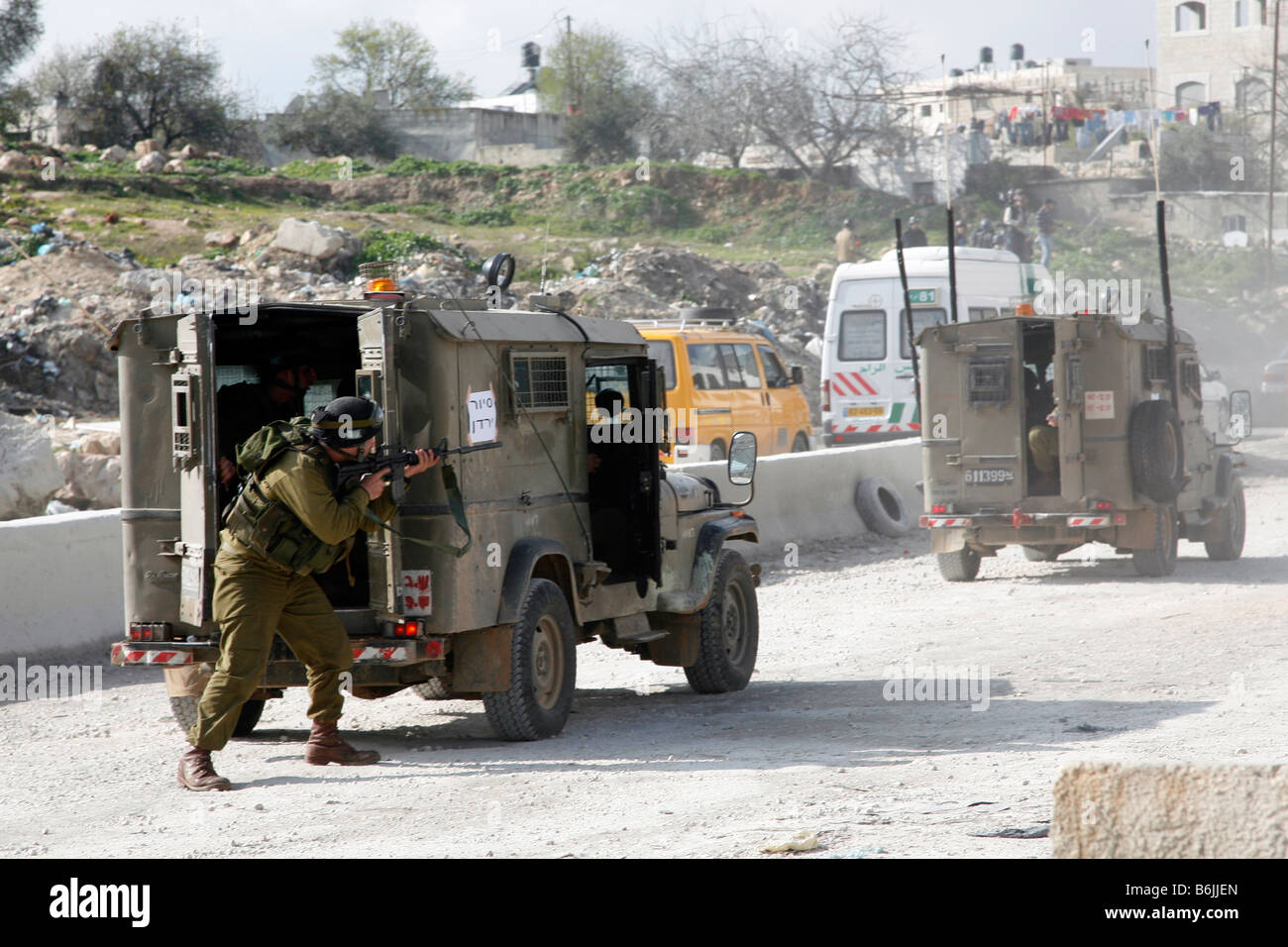 Israeli Soldier Checkpoint High Resolution Stock Photography and Images ...