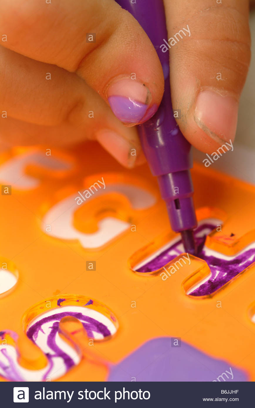 Hand Stencils High Resolution Stock Photography and Images - Alamy
