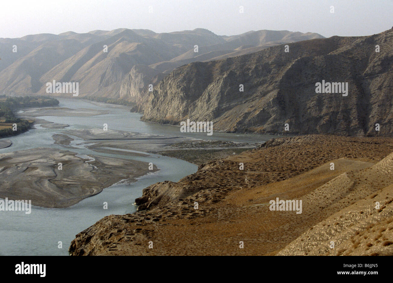 Afghanistan, Kunduz area, Ai Khanum, on the Amu Daryu river, Looters ...
