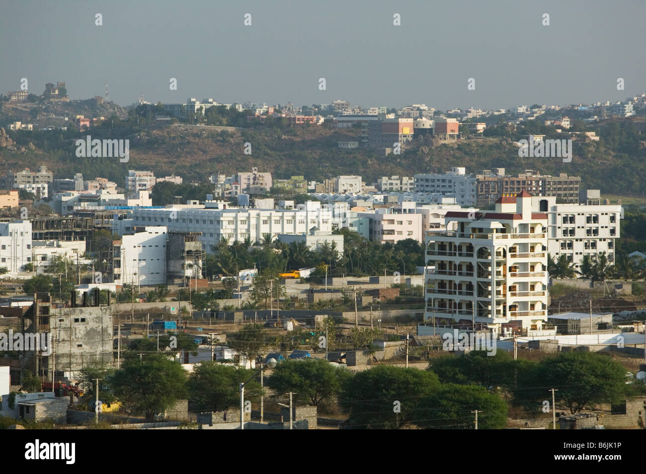 INDIA, Andhra Pradesh, Hyderabad: HITEC CITY, Overview of new High Tech ...