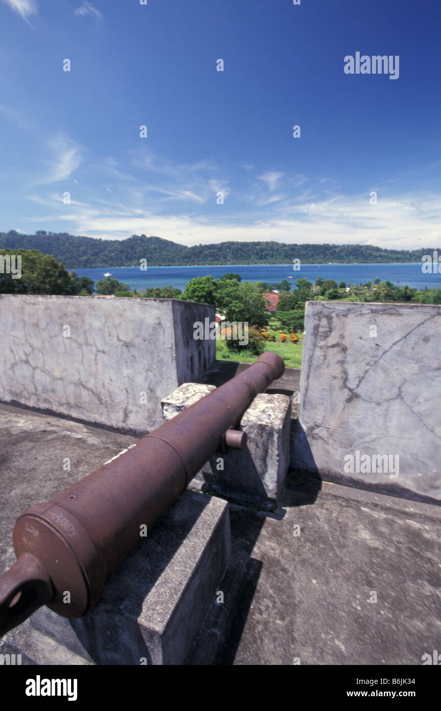 Indonesia, Banda Island, Dutch fort built in the 1600s Stock Photo - Alamy
