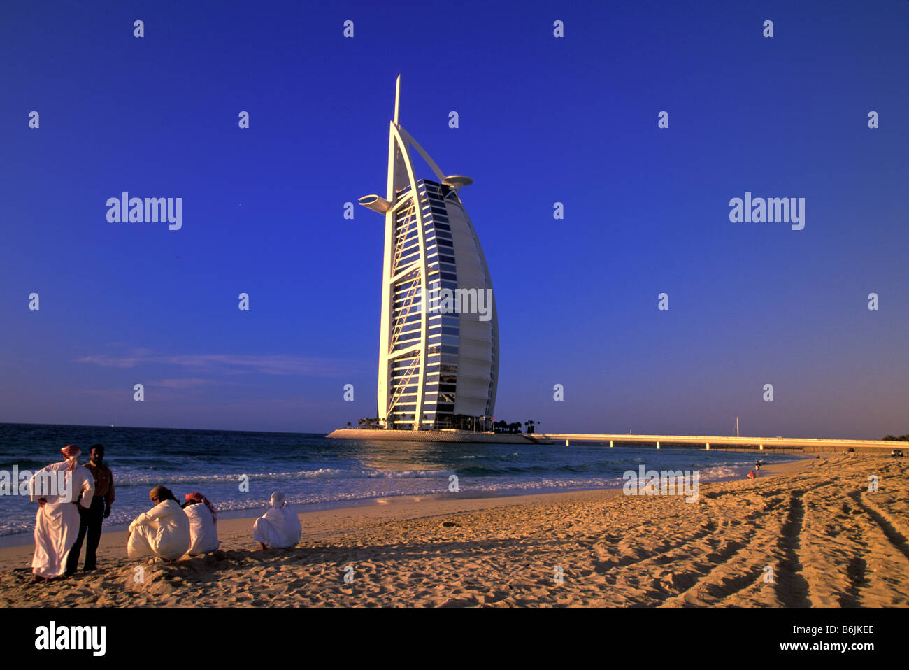 Middle East, United Arab Emirates, Dubai, Burj Al Arab, Arabian Tower ...