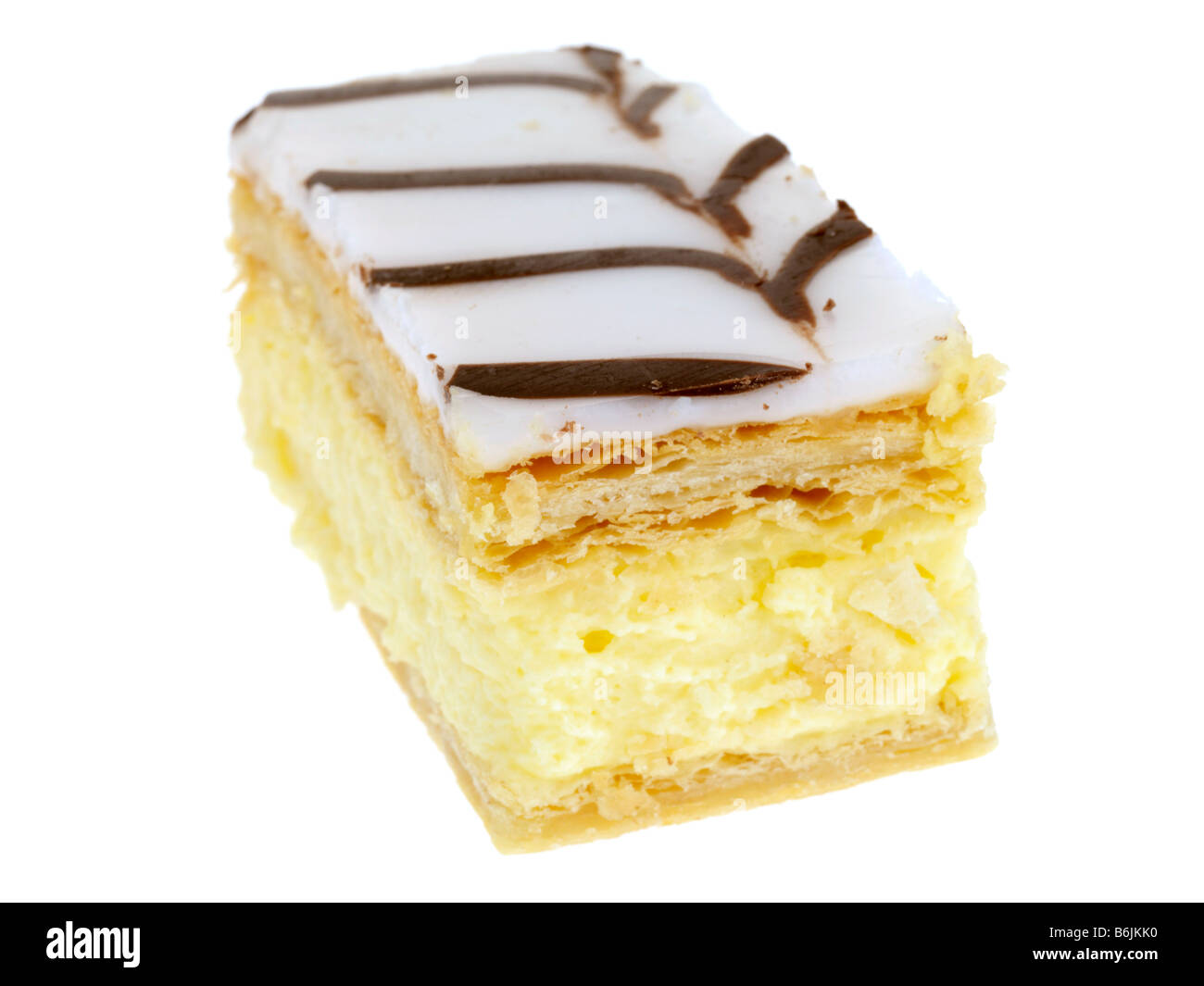 Puff pastry slices Cut Out Stock Images & Pictures - Alamy