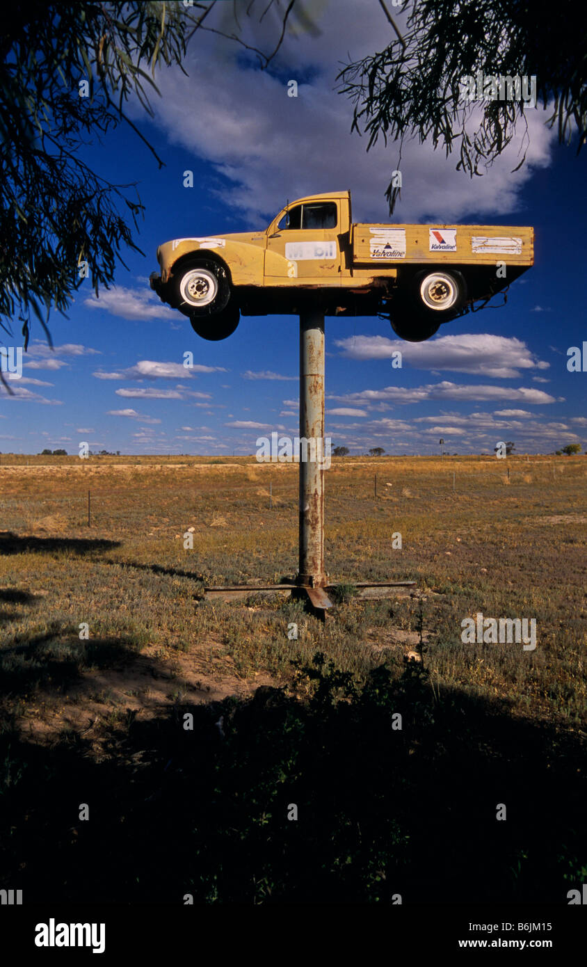 High-rise car park, outback Australia Stock Photo - Alamy